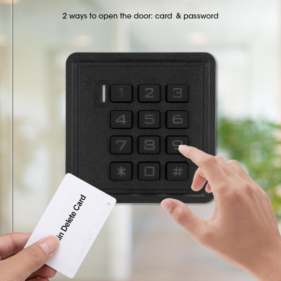 125KHZ RFID Door Opener 2000 Users Wiegand26 Keypa... – Grandado