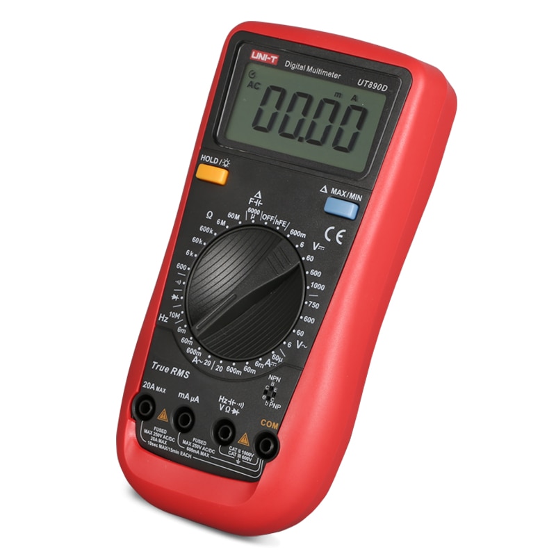 UNIT True RMS Multimeter Digital UT890D Manual Ran... – Grandado