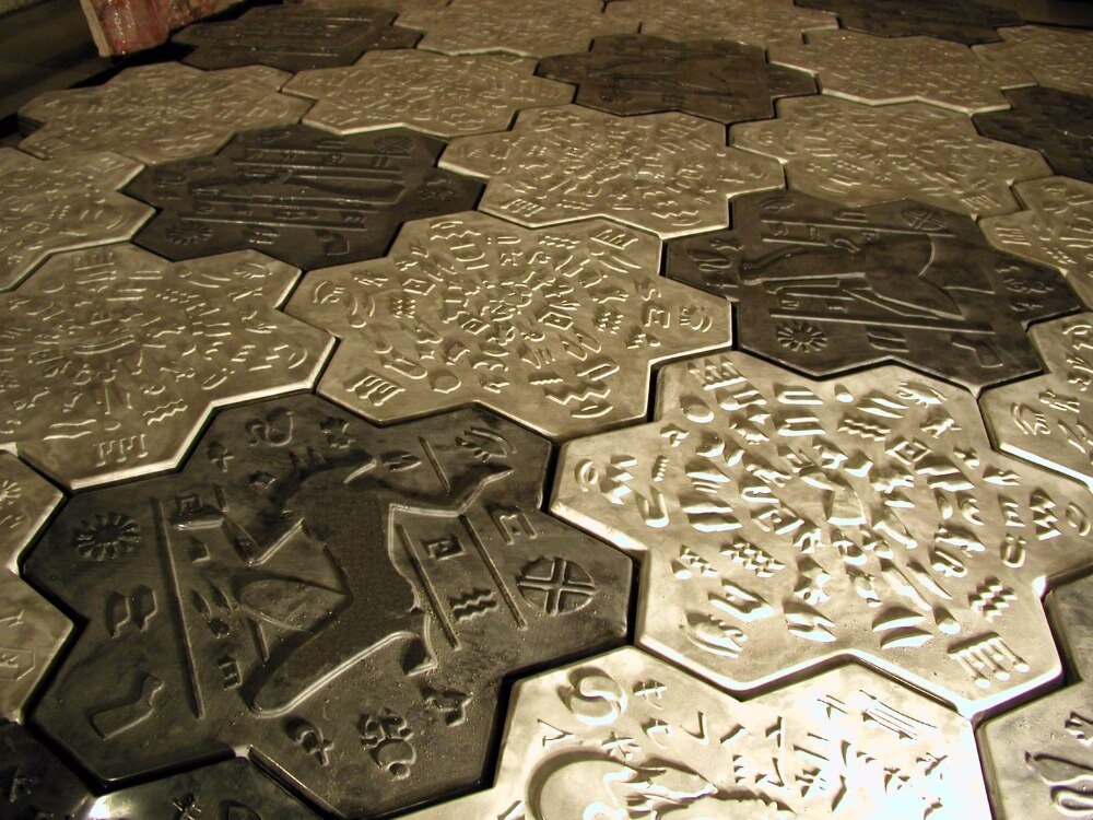 ABS Plastic molds for concrete paving slabs concre... – Vicedeal