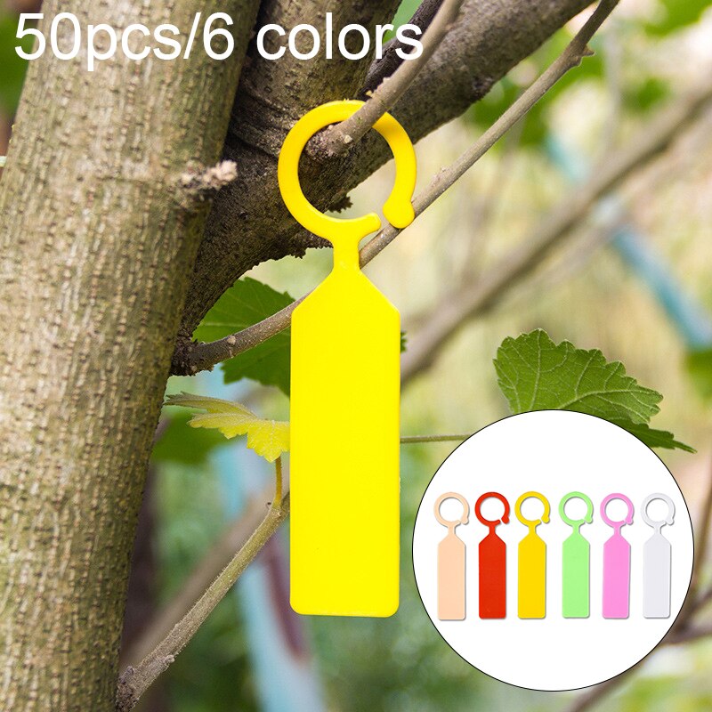 50 stuks Plastic Opknoping Plant Tags Nursery Tuin... – Vicedeal