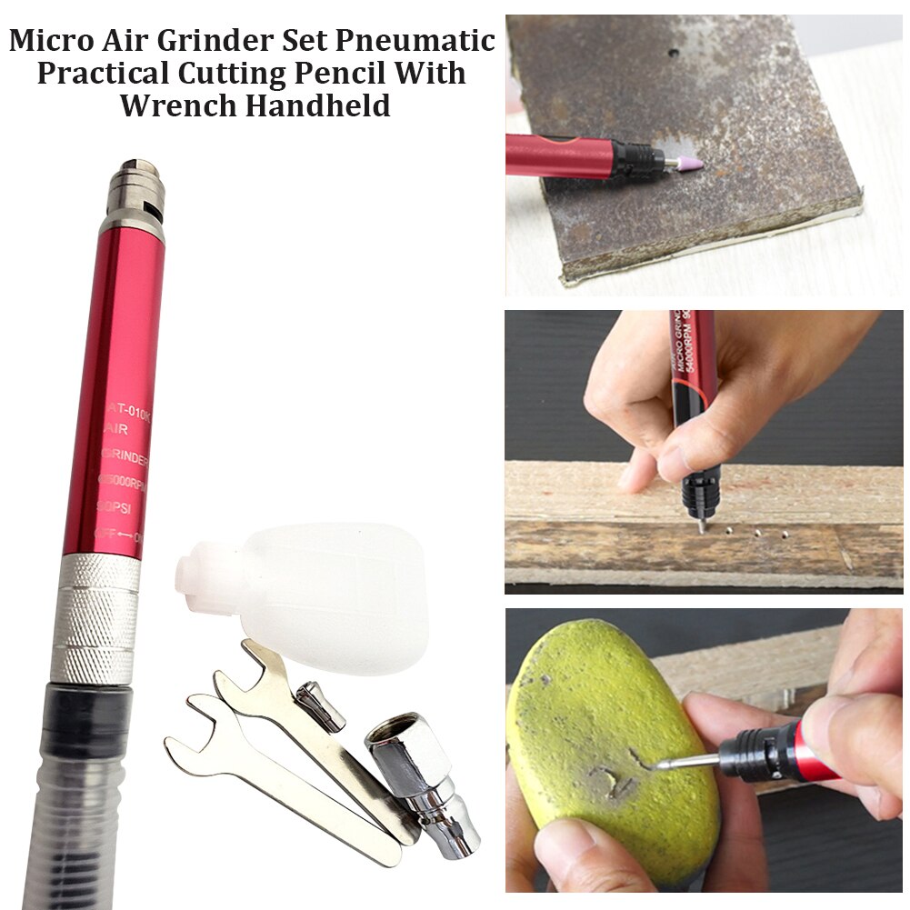 Micro Air Grinder Set Pneumatic Practical Cutting ... – Vicedeal
