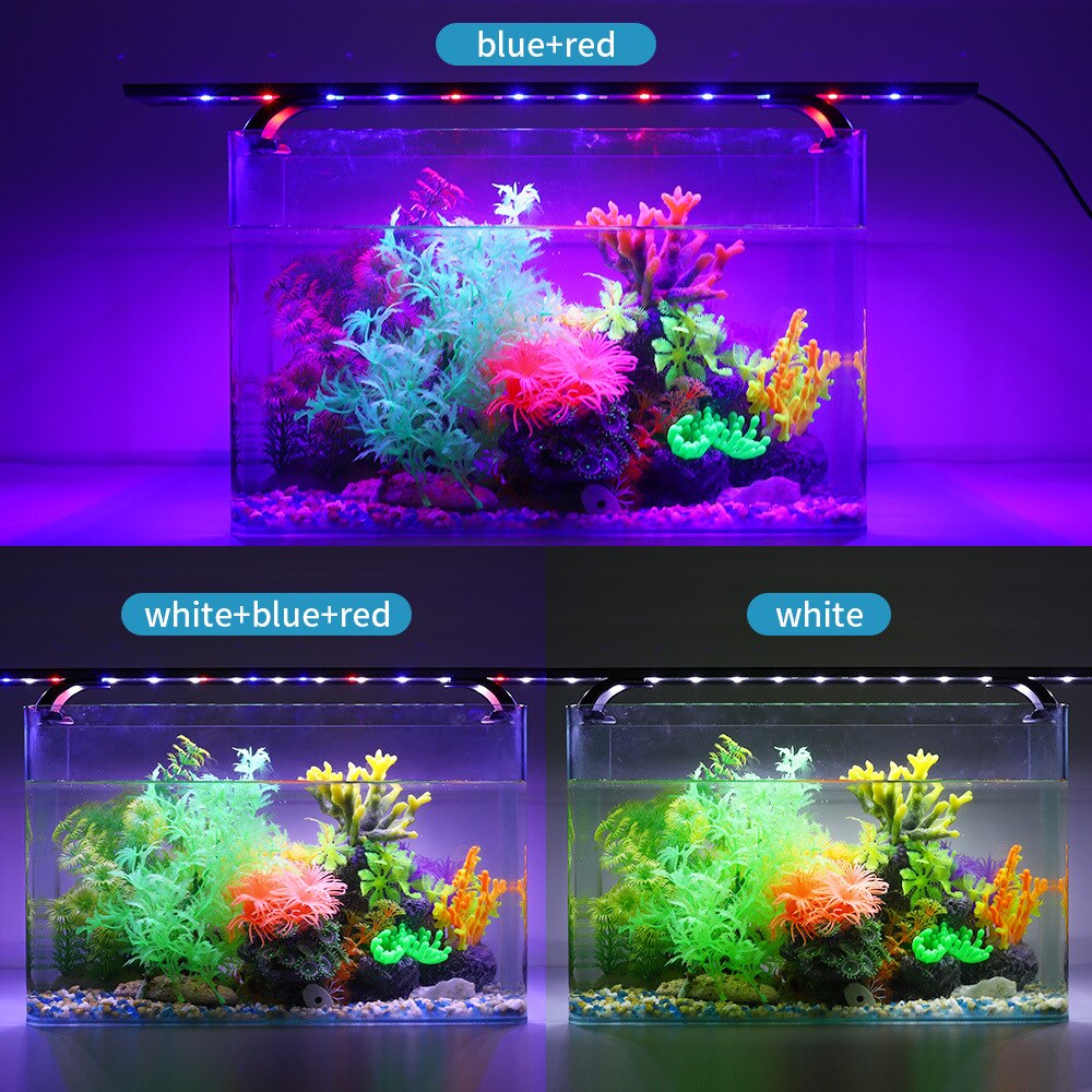 55-70cm 220-240V Aquarium LED Lighting Fish Tank L... – Grandado