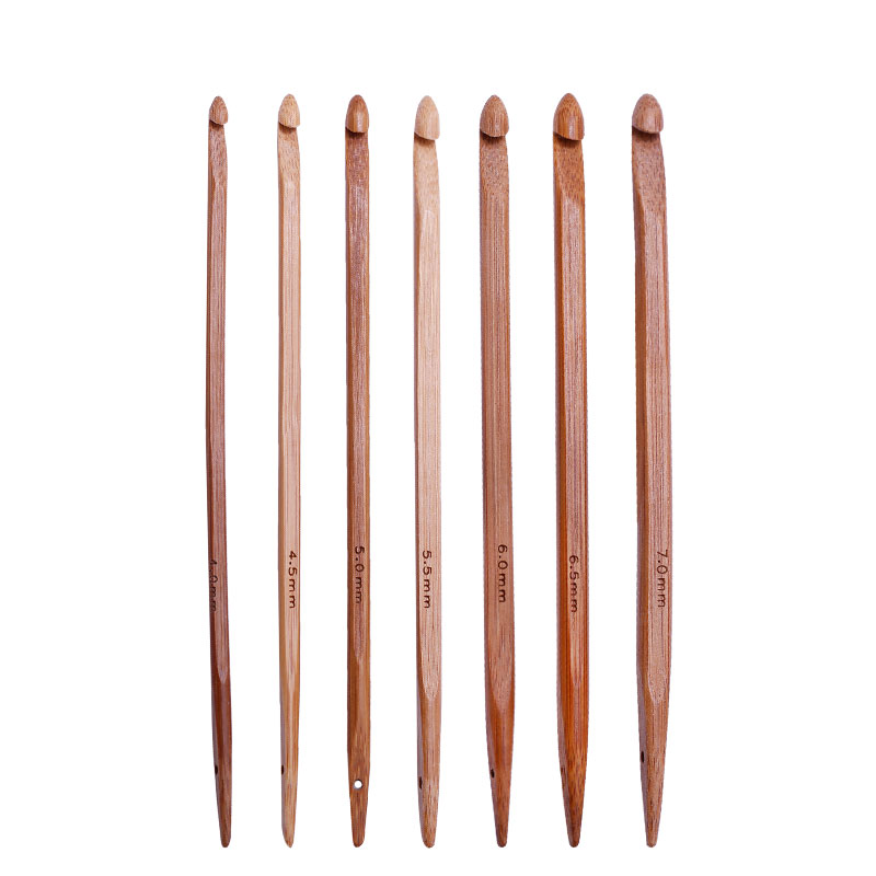 MIUSIE Bamboo Crochet Hook Set DIY Knitting Kit Ha... – Grandado