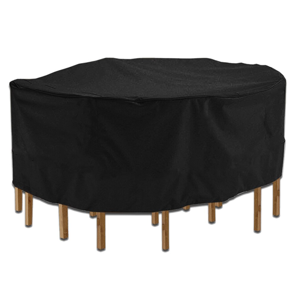 Round Furniture Table Cover Waterproof 210D Oxford... – Vicedeal