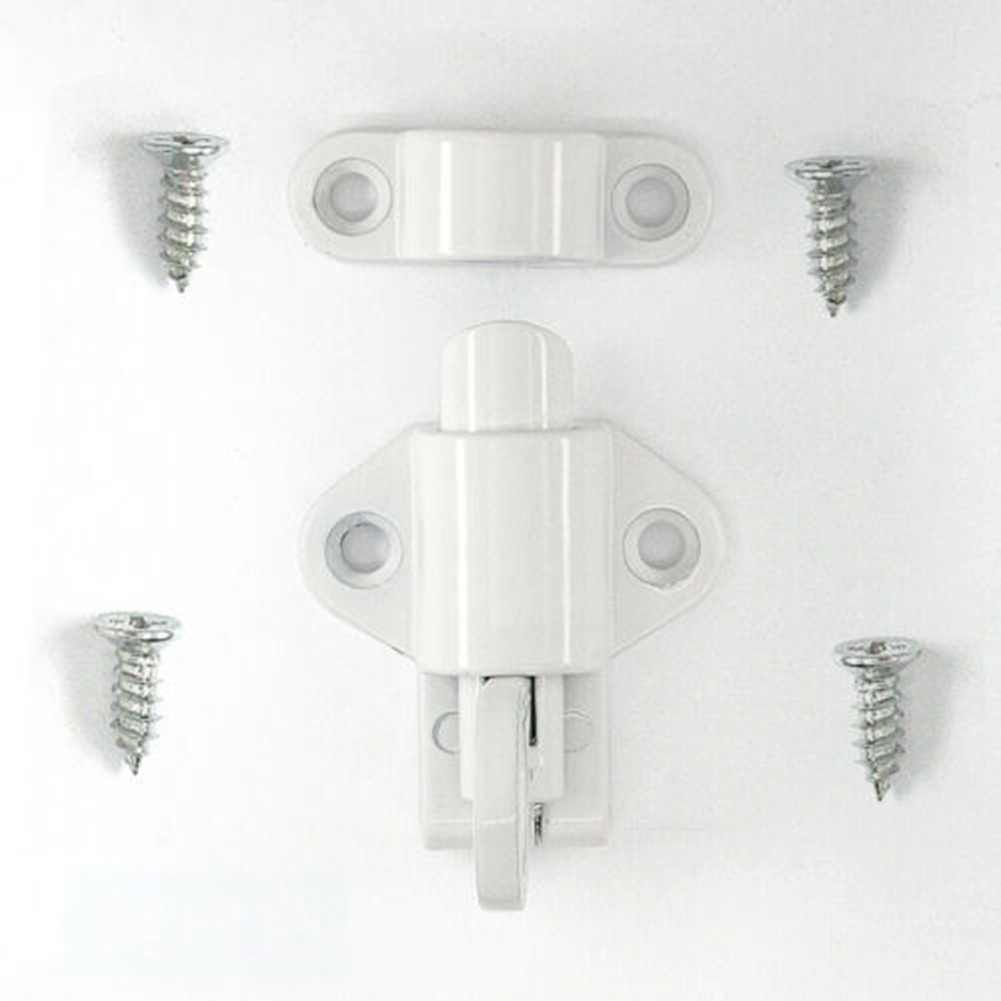 1*Self Closing Latch Bolt 4*Screws Aluminium Alloy... – Vicedeal