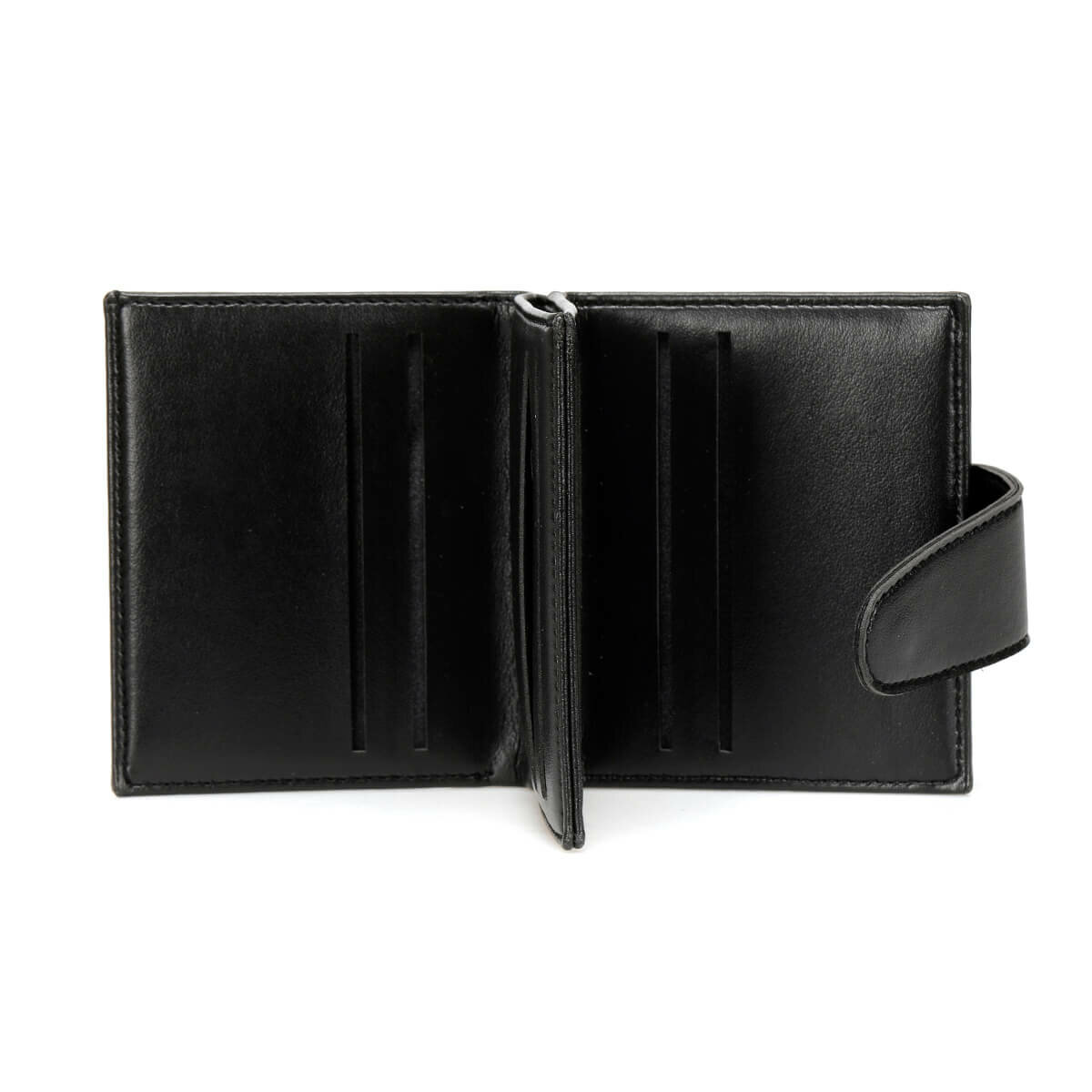 FLO MVZY2304 Black Men Card Wallet Garamond – Vicedeal