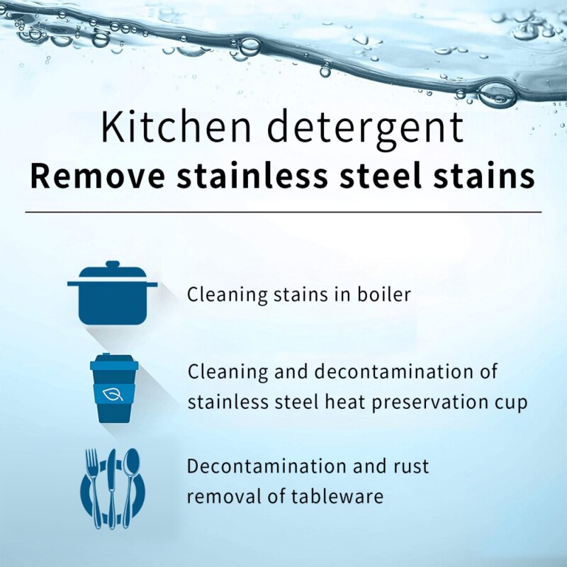 Stailess Steel Cleaner For Pots & Pans Ceramic Wat... – Grandado