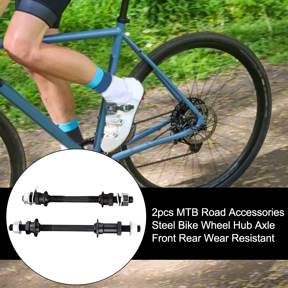 2pcs Front Rear Cycling Easy Install Steel Replace... – Grandado