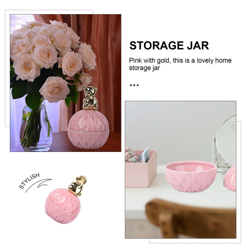 Hand Birthday Ceramic Candy Box Stylish Storage Bo... – Grandado