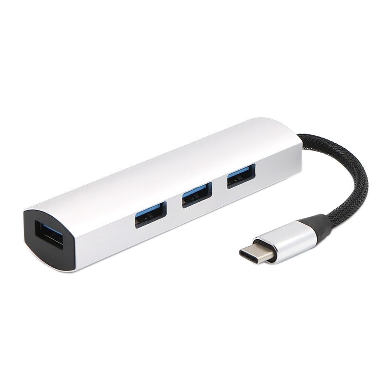USB C Hub Portable 4 in 1 Type-C Hub 4 Port Hub, S... – Vicedeal