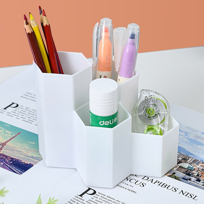 Home Office Pen Holder Storage Box Desk Accessorie... – Grandado