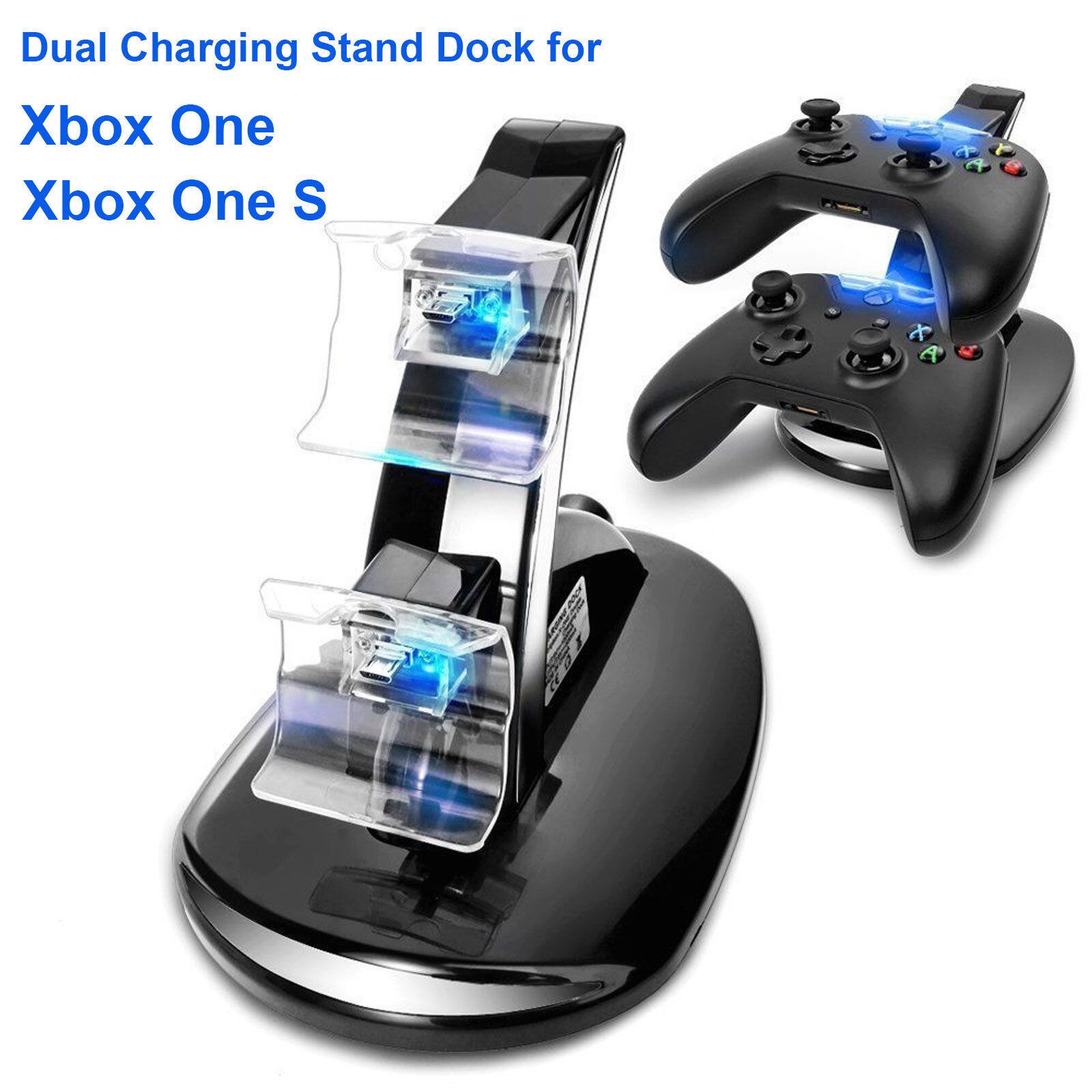 LED Dual USB Charging Charger Dock Stand Cradle Do... – Vicedeal