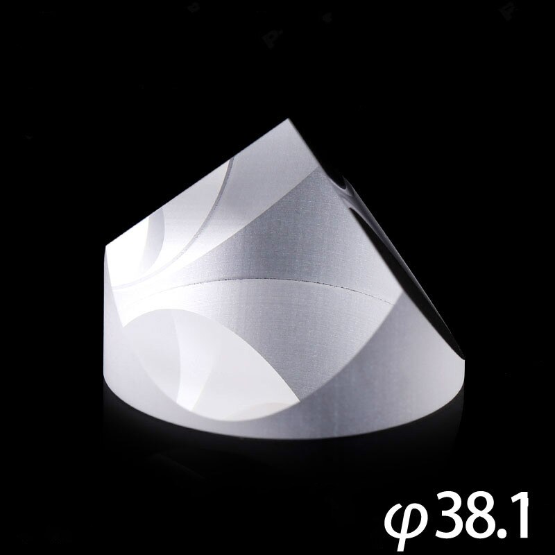 Pirámide de vidrio óptico, Material K9, rotación d... – Grandado