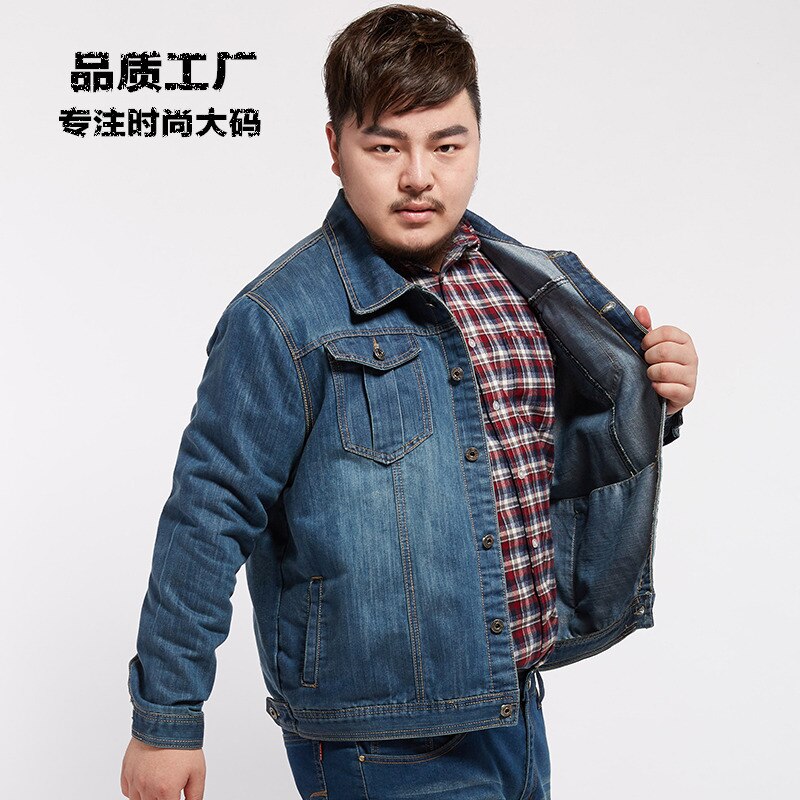 men's outwear denim jackets clothes business big s... – Vicedeal
