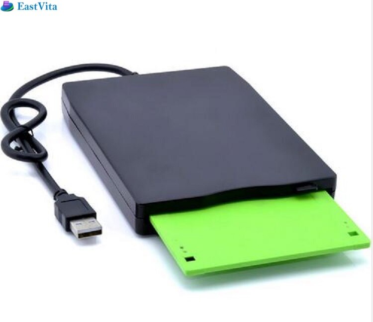 Portable External 3.5" USB FDD Floppy Disk Drive P... – Vicedeal