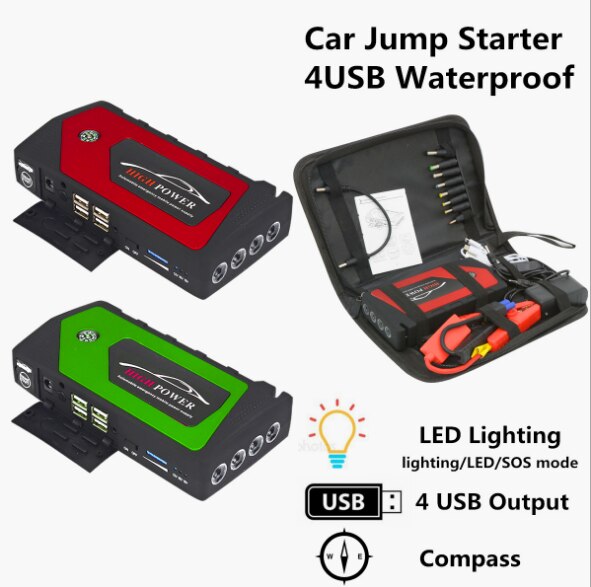 Multifunction Jump Starter 69800mAh 12V 4USB 600A ... – Grandado