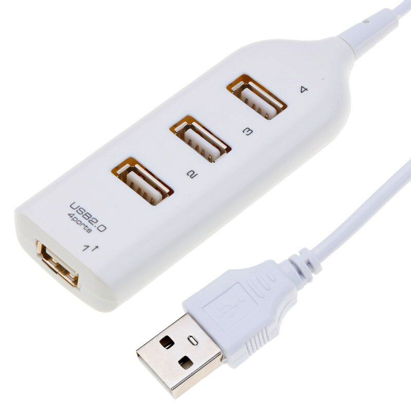 Usb Hub 2.0 Multi Usb-poort 4 Port Hub Usb Splitte... – Grandado