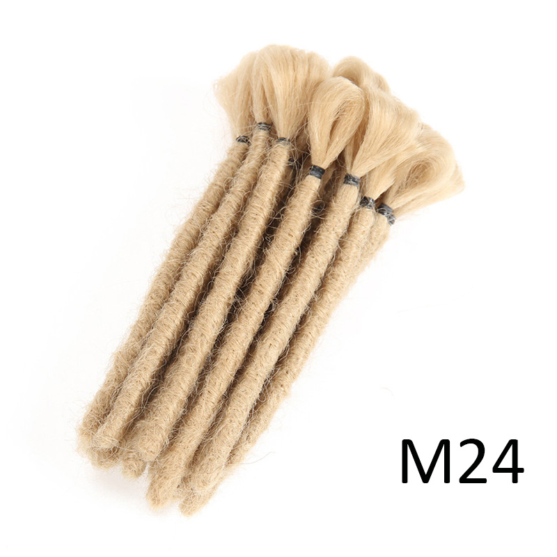 SAMBRAID Handmade Dreadlocks Hair Extensions Pure ... – Grandado