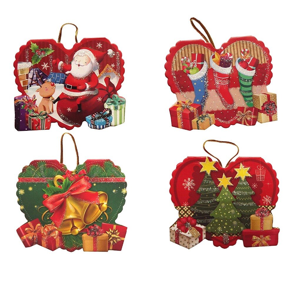 32Pcs Assorted Greeting Card Set Christmas Bling B... – Grandado