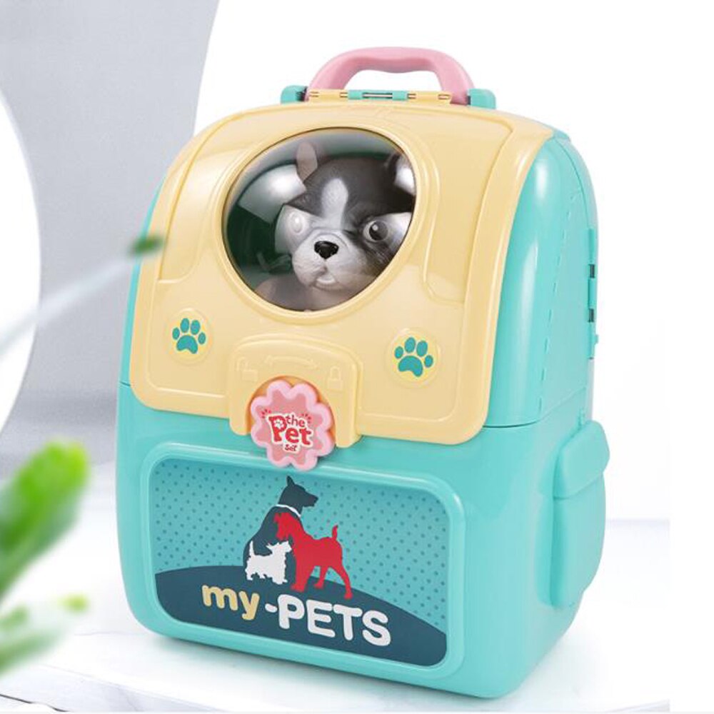 Realistic Pet Vet Play Set Animals Cartoon Dog Cat... – Grandado