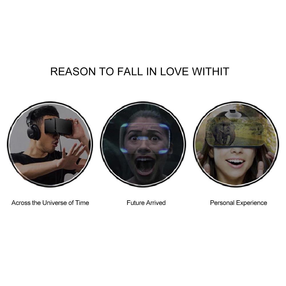 3D VR Head-mounted Carton Style Glasses For Mobile... – Grandado