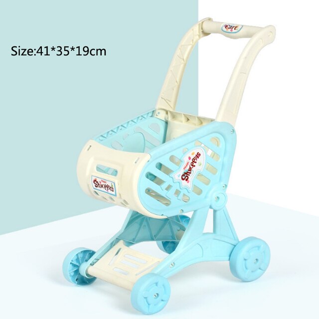 Children's simulation shopping cart play toy k... – Grandado