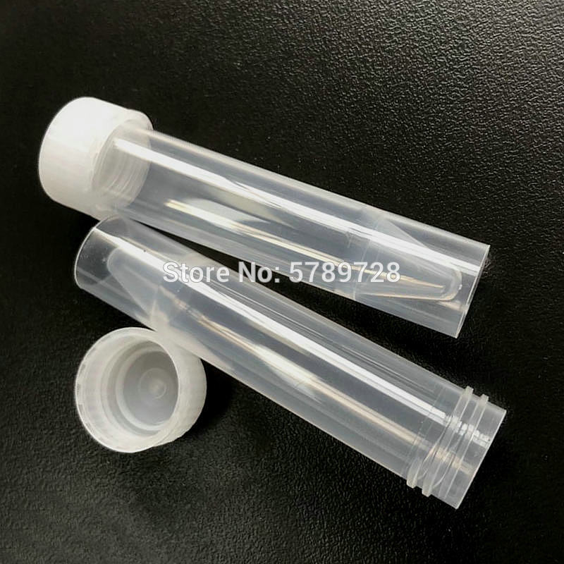 50pcs 7ml Plastic flat bottom freezer tube without... – Grandado