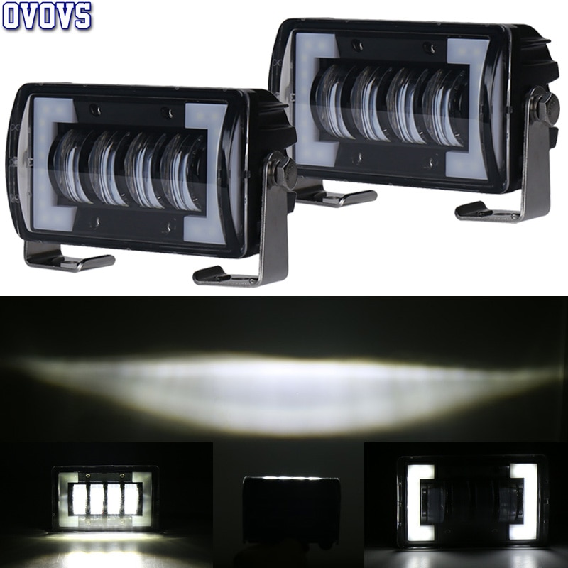 12V 24V Drl Led Spotlight Voor Atv Suv Truck Graaf... – Vicedeal