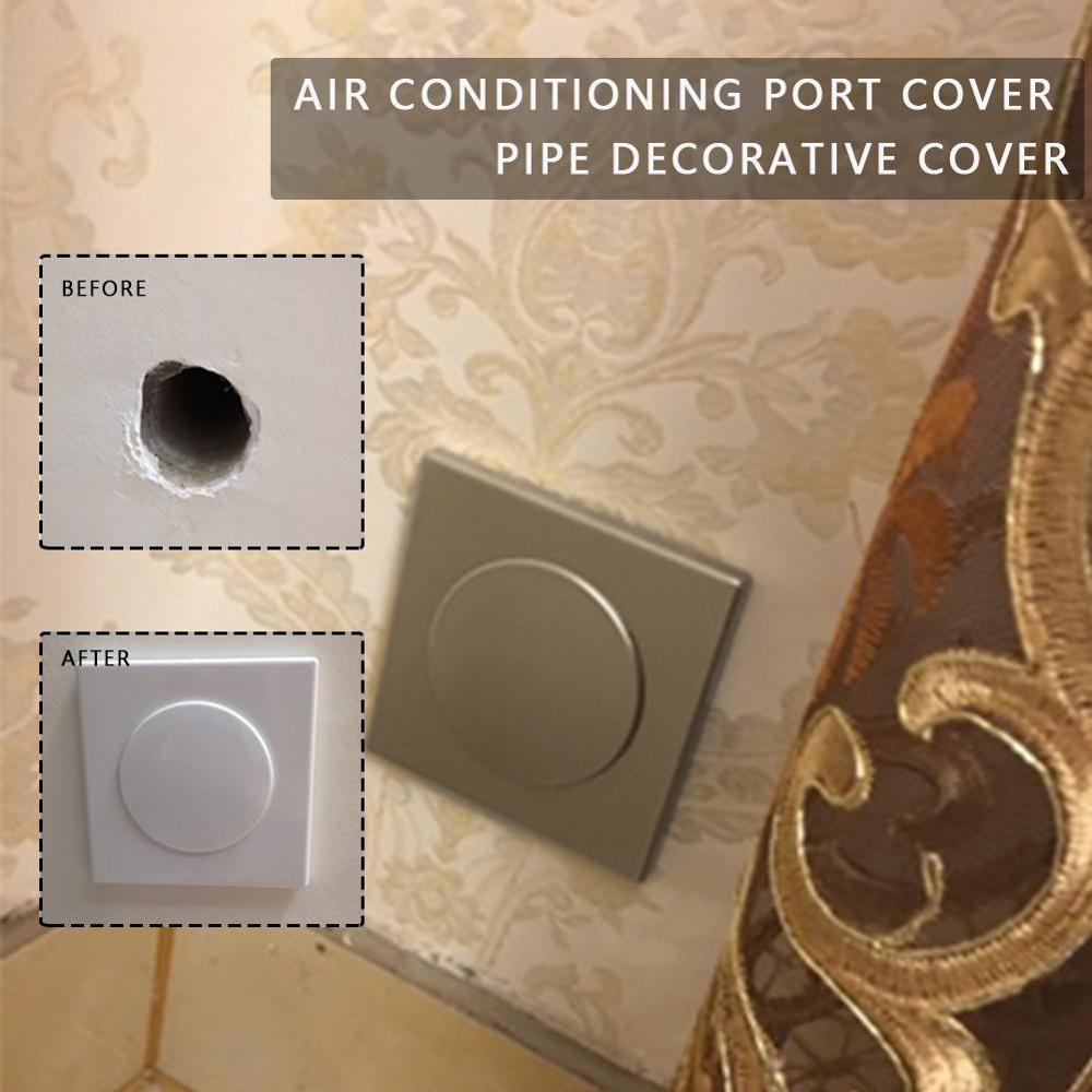 Plastic wall Wire hole cover Air-conditioning pipe... – Vicedeal