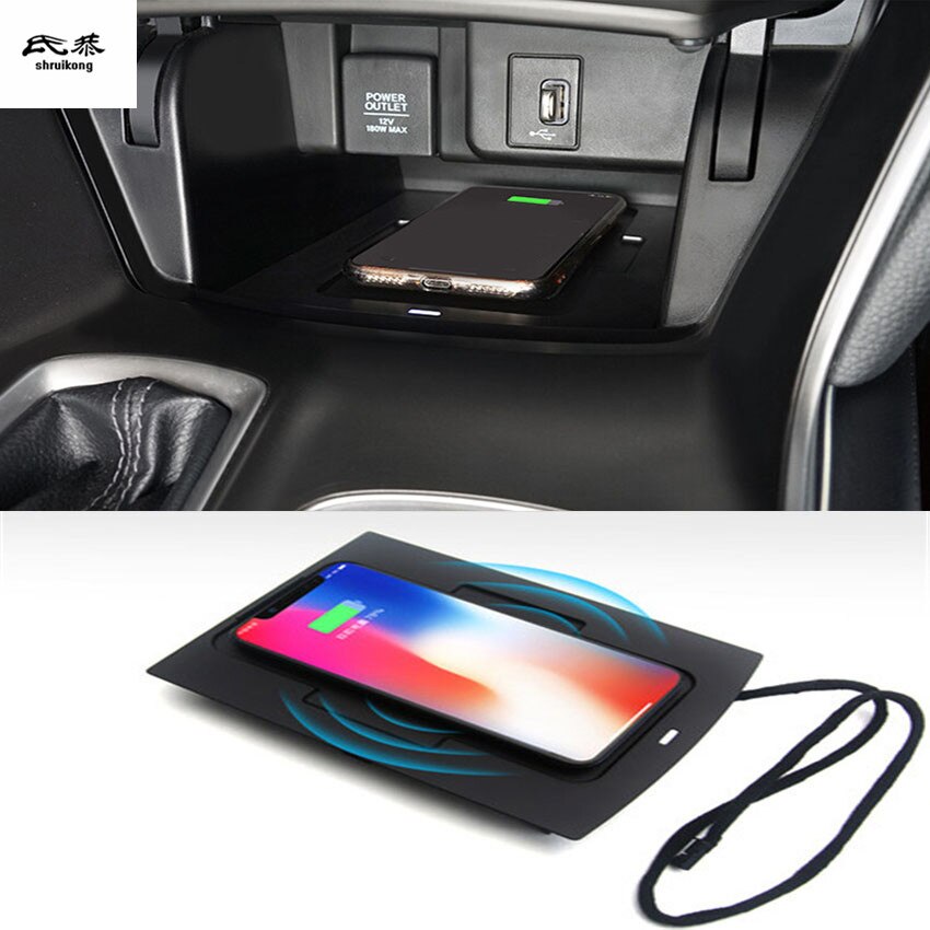 1 lote 15w qi carregador rápido carro do telefone ... – Vicedeal