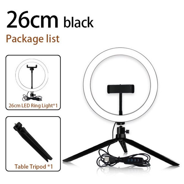 LED Ring Light Video Light Lamp Ring Fill Light Co... – Grandado