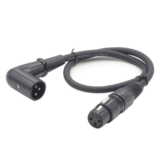 DMX Right Angle 90 Degree Female to Straight Male ... – Vicedeal