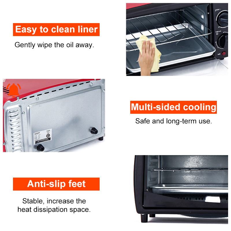 900W 220V Mini Oven Multifunctionele Huishoudelijk... – Grandado