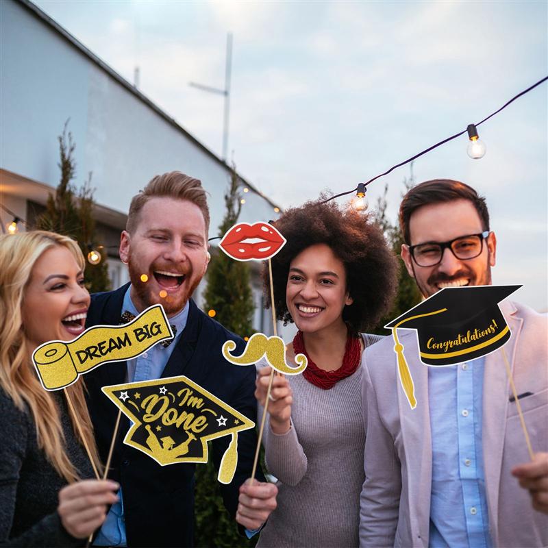 21pcs Graduation Photo Props Handheld Photo Booth ... – Vicedeal