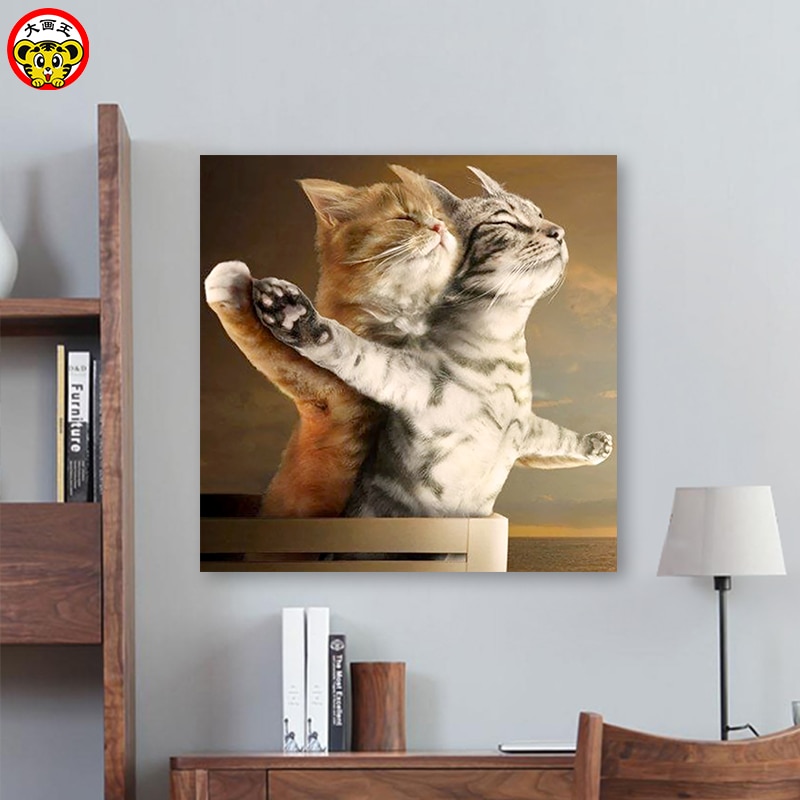 Schilderen door numbers art verf door nummer Diy d... – Vicedeal