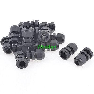 20 Pcs Waterproof PG9 Plastic Cable Glands Fastene... – Grandado