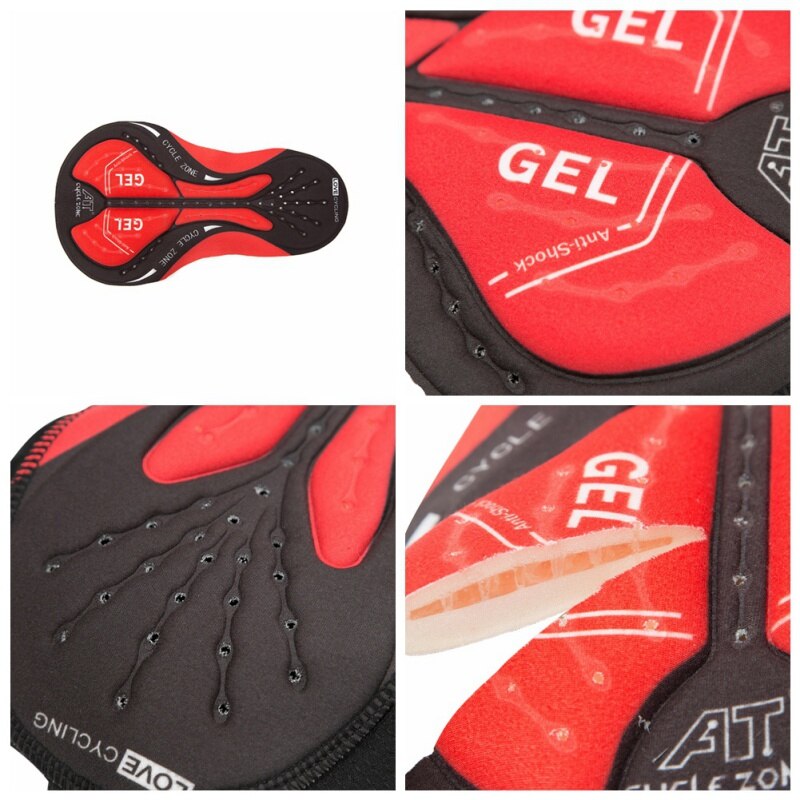 Men's 3D Gel Cycling Padded Shorts Cycling Underwe... – Grandado