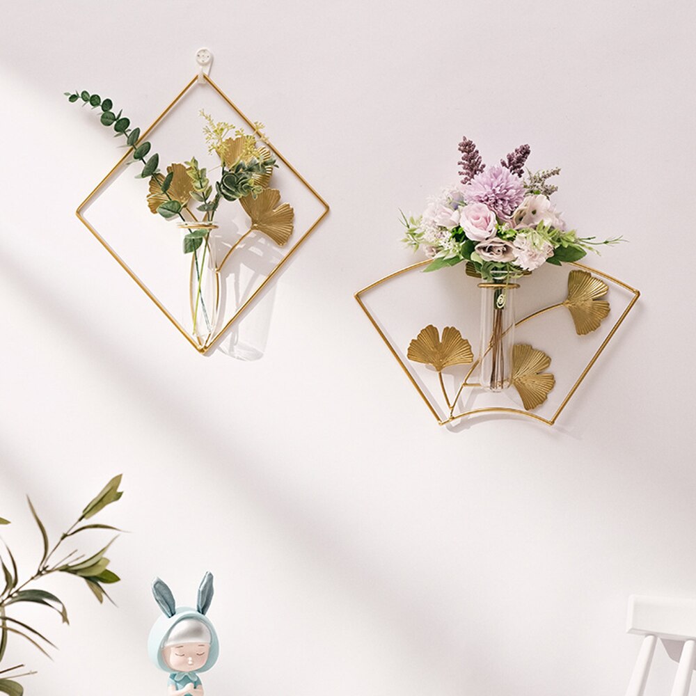 Muur Ginkgo Biloba Met Reageerbuis Wanddecoratie H... – Vicedeal