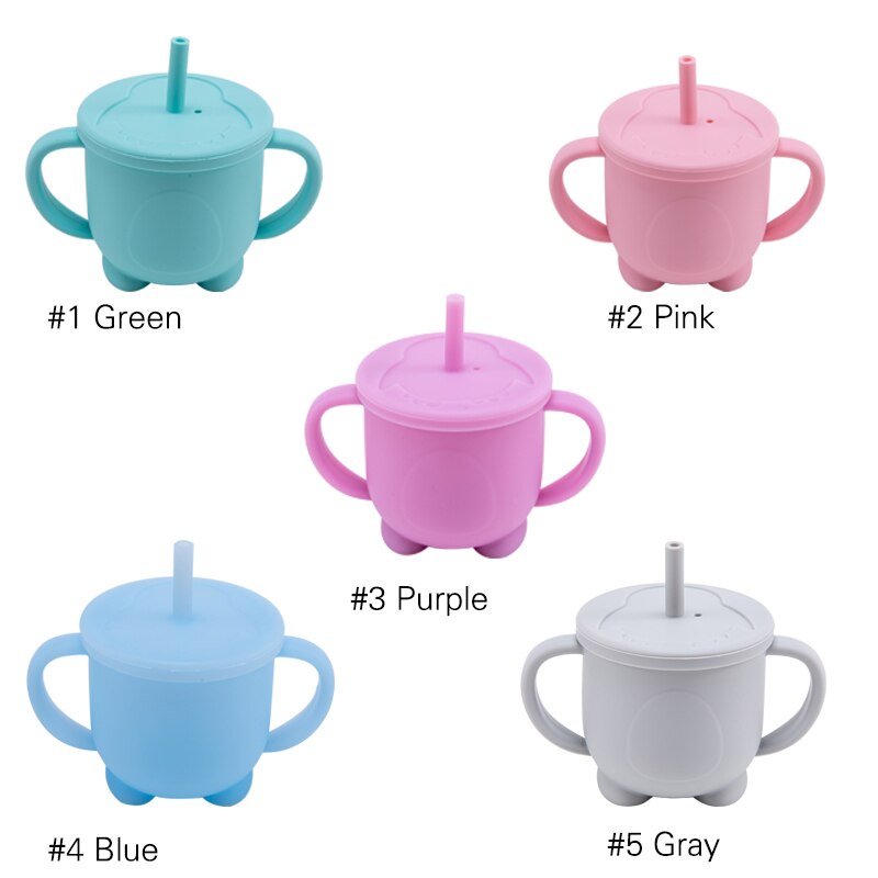 Baby Feeding Cups Baby Learning Baby Drinkware sil... – Vicedeal