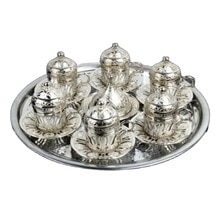 Poef Gedessineerde Koffie Cup Set Voor 2 En 6 Pers... – Vicedeal