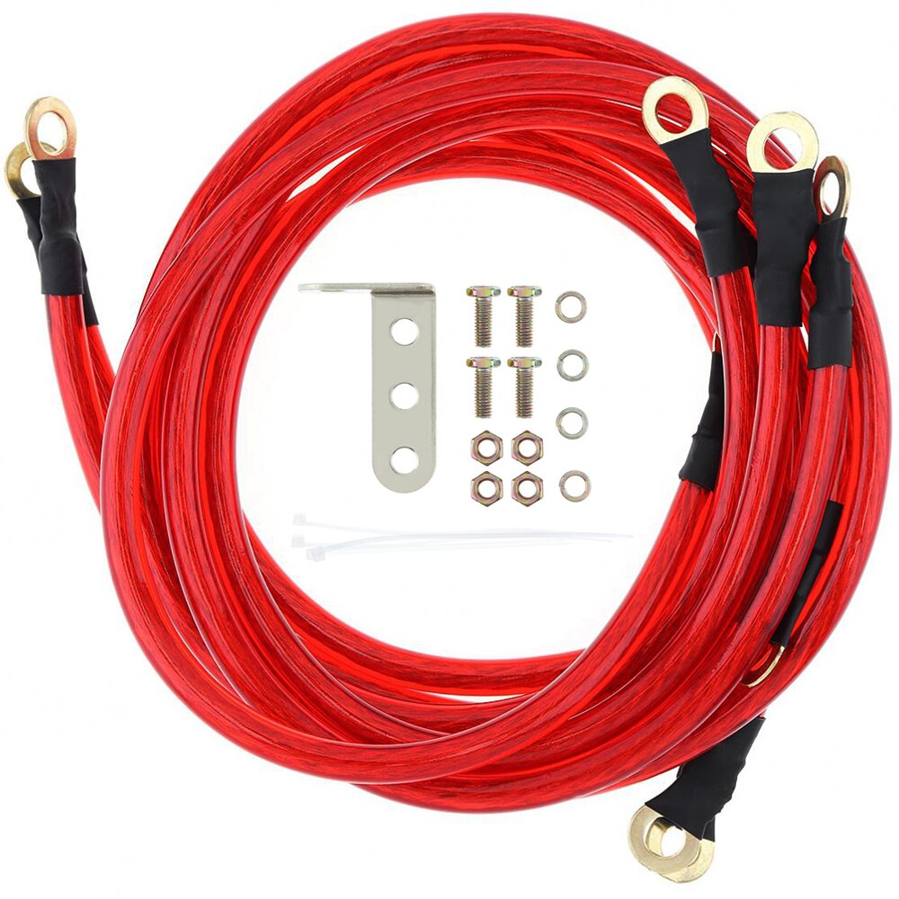 5PCS Red Universal 5-Point Car High Performance Ba... – Grandado