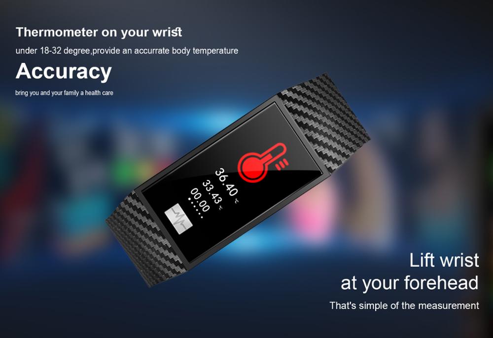 DT58 Pro 24 Hour Temperature Immunity Monitor Wris... – Grandado