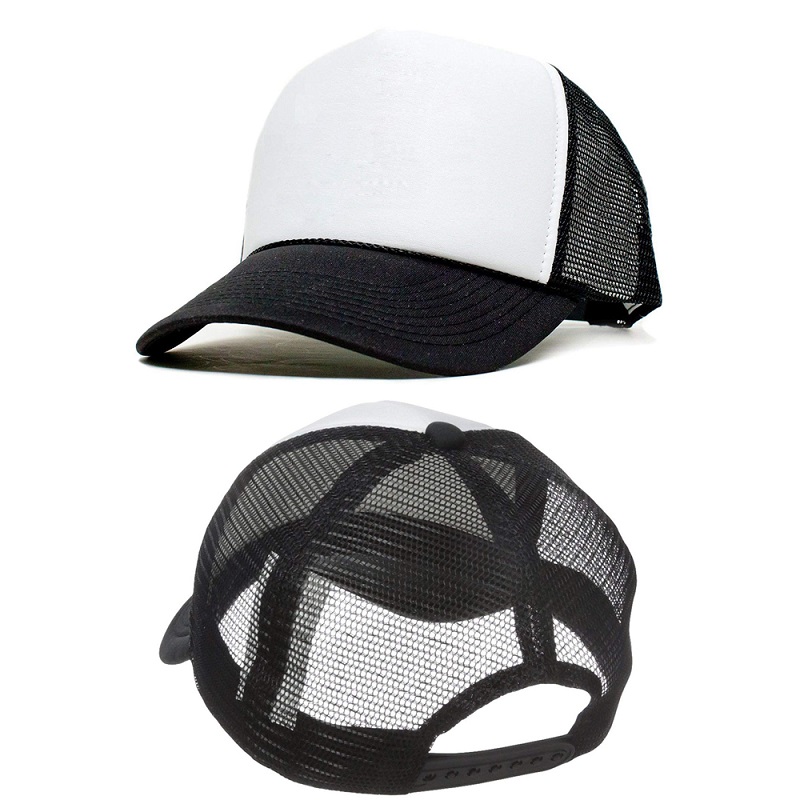 Plain Baseball Sublimation Cap Hat Mesh Sublimatio... – Grandado