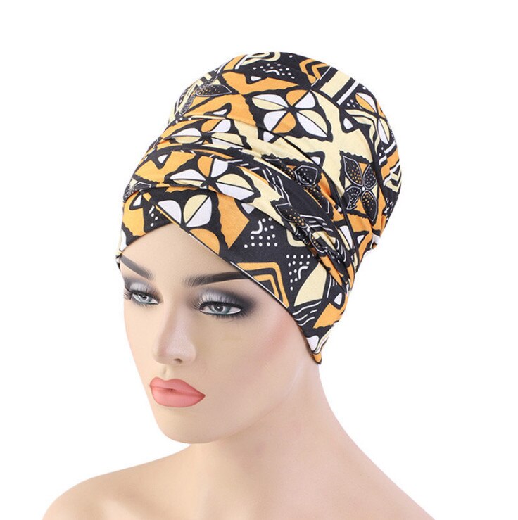 Ladies Headwear African Style Ladies Wrap Headscar... – Vicedeal