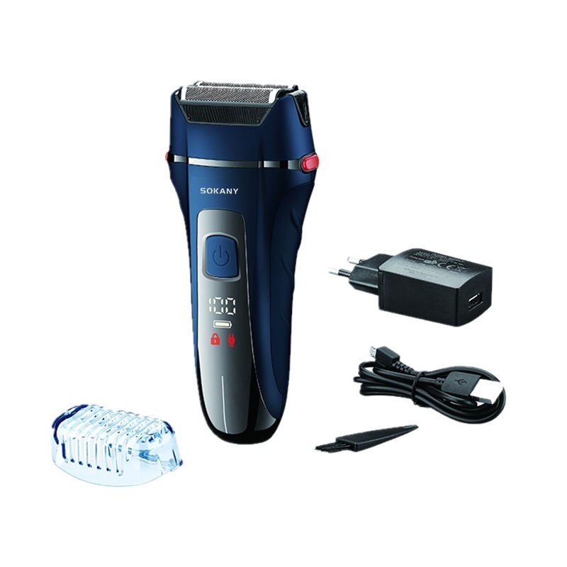 Pro li-ion batteri elektrisk rakapparat för män sk... – Vicedeal