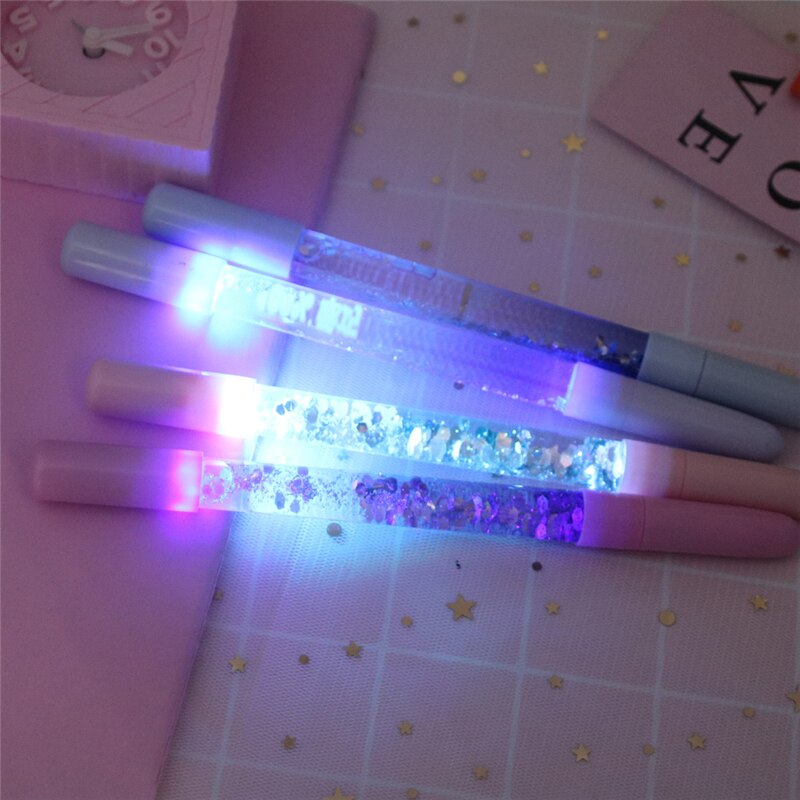 Newest Colorful Gel Pen 0.5 mm Flash Light Rainbow... – Grandado