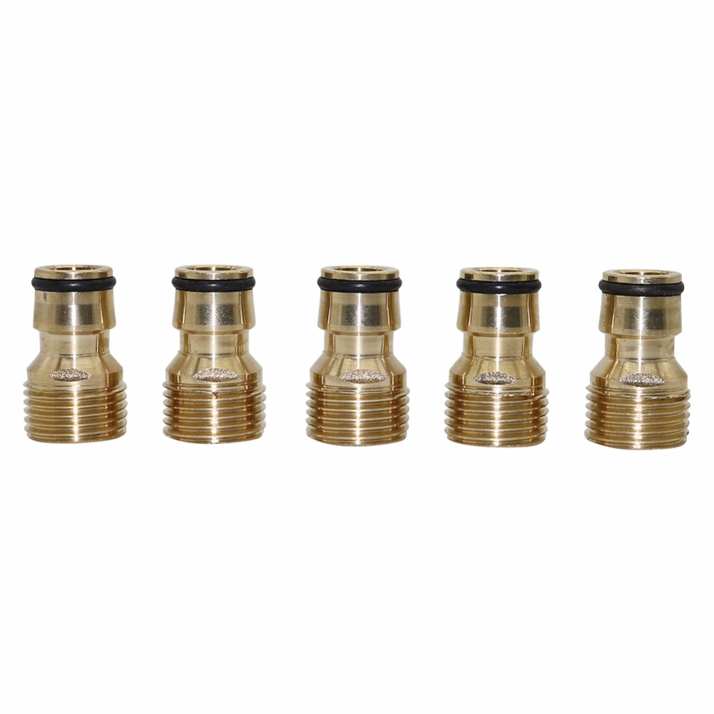2 pcs 1/2" Male Thread Copper Quick Connectors joi... – Grandado