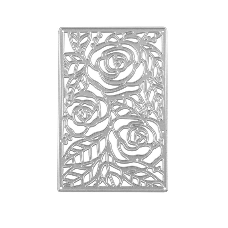 Kokorosa Floral Frame Metal Cutting Dies Flower Ba... – Grandado