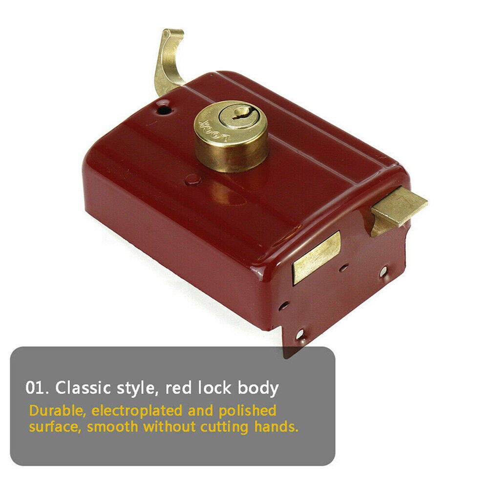 Heavy Duty Lock Security Door Lock Dead Bolt Lock ... – Grandado