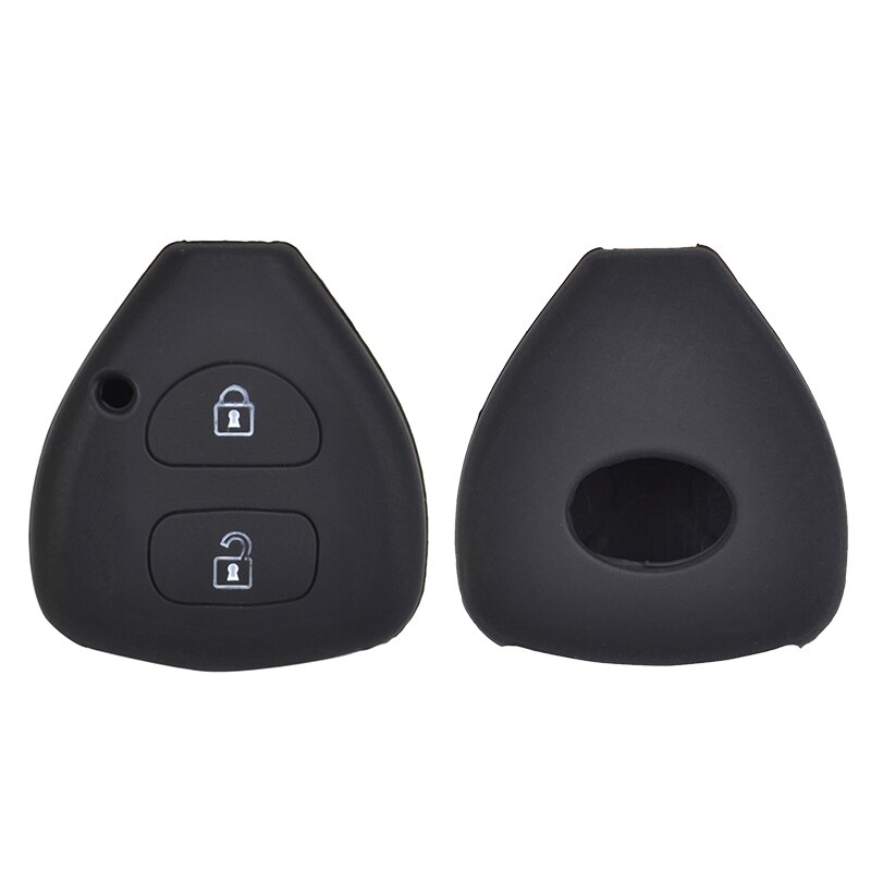 2 Button Silicone Key Case Cover For Toyota Auris ... – Grandado